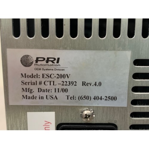 Brooks Automation PRI ESC-200V Robot Controller
